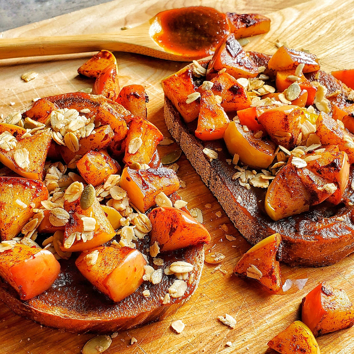 Apple Toast – The Gourmet Granola